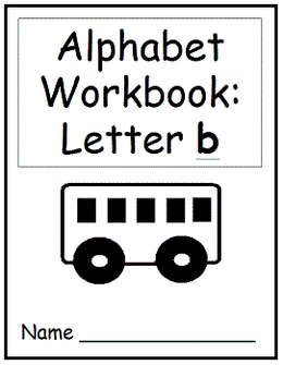 Alphabet Workbook Letter B (downloadable digital product) – Learning ...