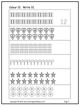 Numbers 11-15 (downloadable digital product) – Learning Workbooks